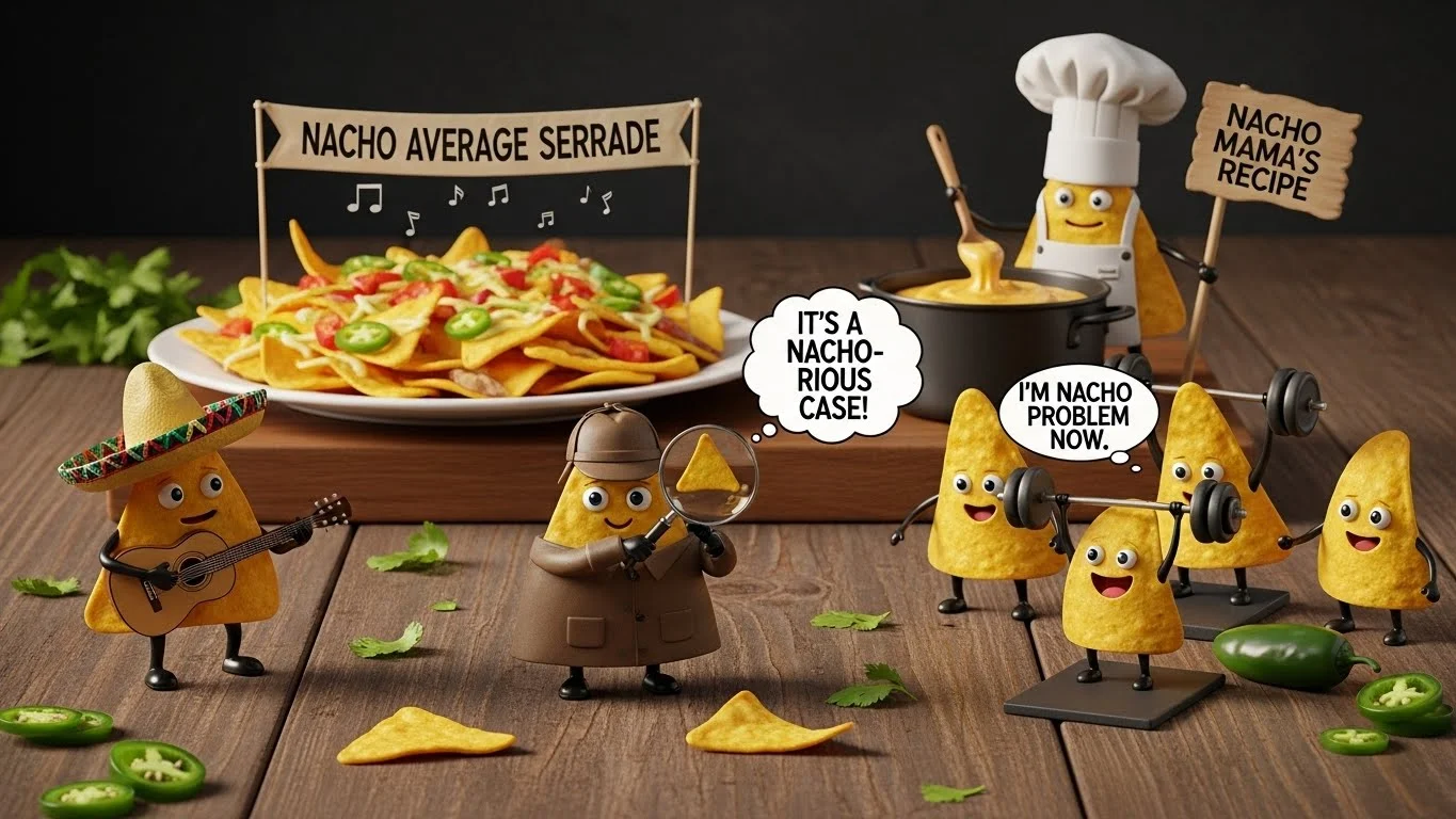 321+ Funny Nacho Puns That Add Extra Cheese to Your Humor - Quickpun