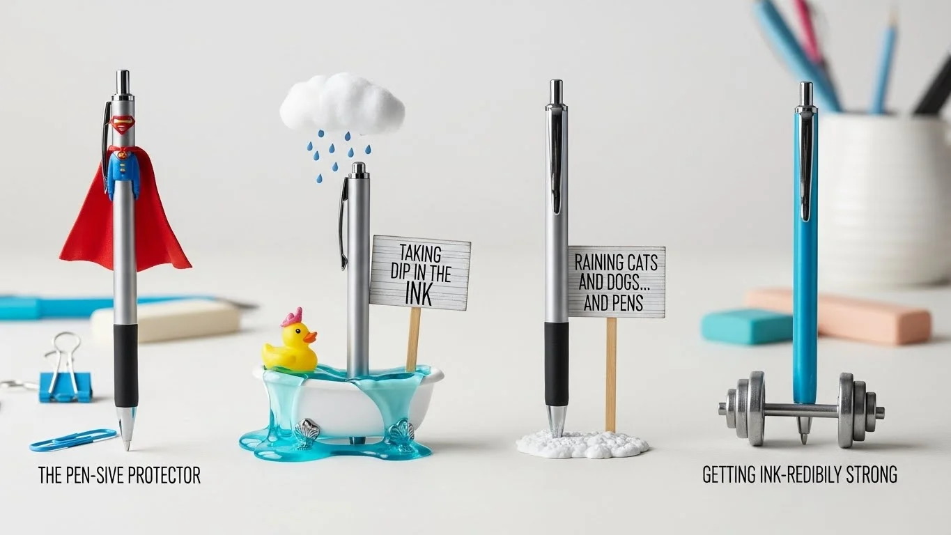 212+ Ink-redible Pen Puns That Will Make You Laugh - Quickpun