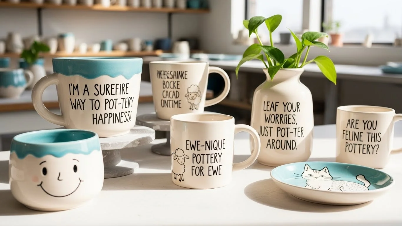 375+ Hilarious Pottery Puns That Are Molded for Maximum Laughs 🏺😄 ...