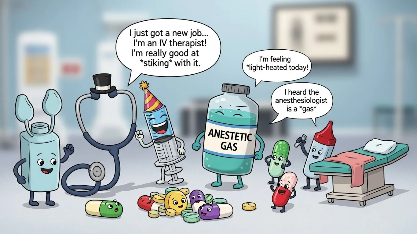 356+ Hilarious Anesthesiologist Puns That Numb Your Funny Bone - Quickpun