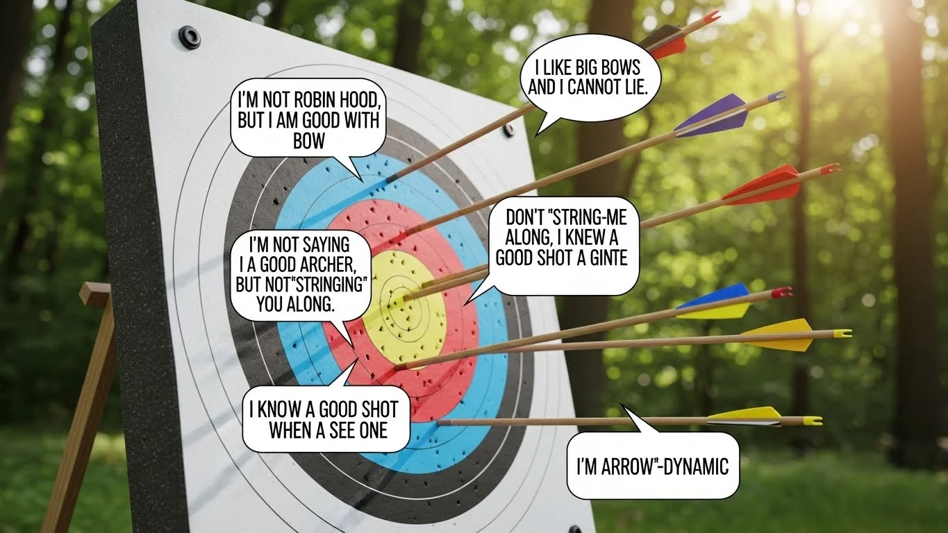 278+ Archery Puns That Hit the Bullseye Funny Bow & Arrow Jokes - Quickpun
