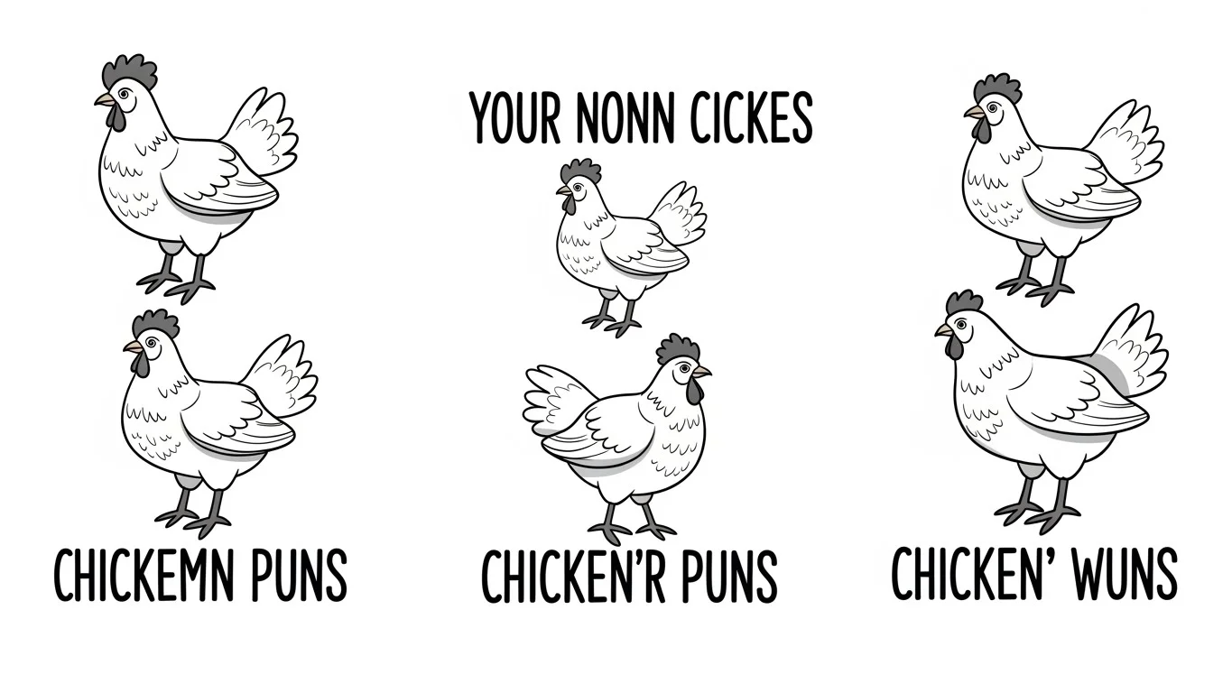 245+ Hilarious Cluckin’ Egg-cellent Chicken Puns to Crack You Up - Quickpun