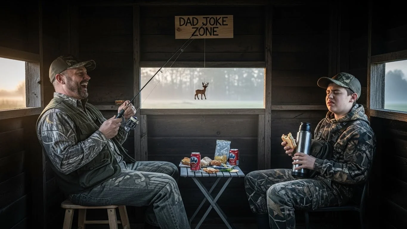 290+ Deer Blind Dad Jokes That Will Keep You Laughing While You Wait ...