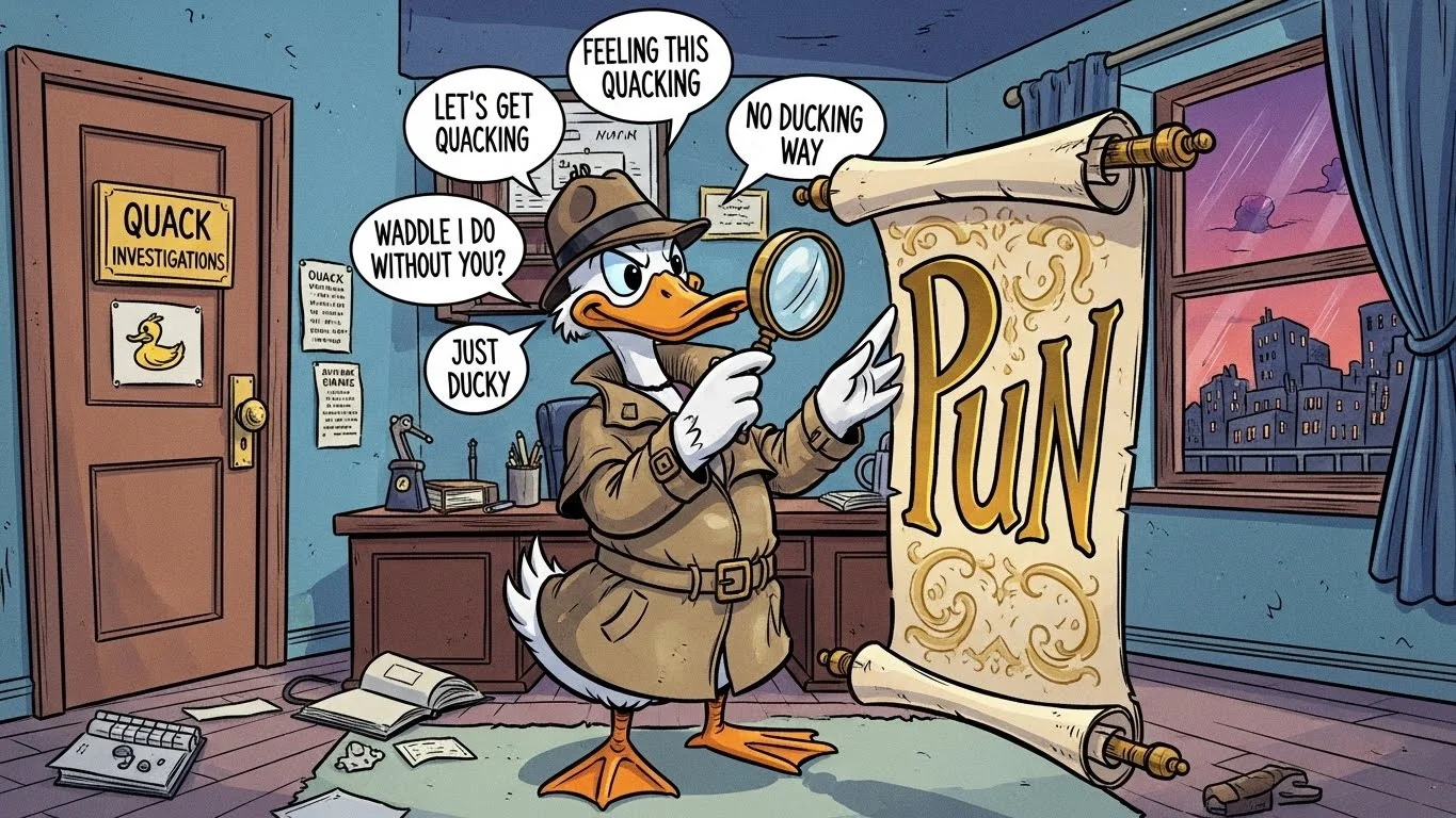 354+ Duck Puns: Hilarious Quacks, Feathered Humor & Wordplay - Quickpun