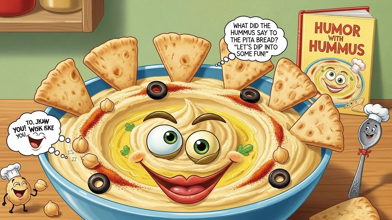 222+ Hummus Jokes That Are Smooth, Creamy, and Chickpea-Approved - Quickpun