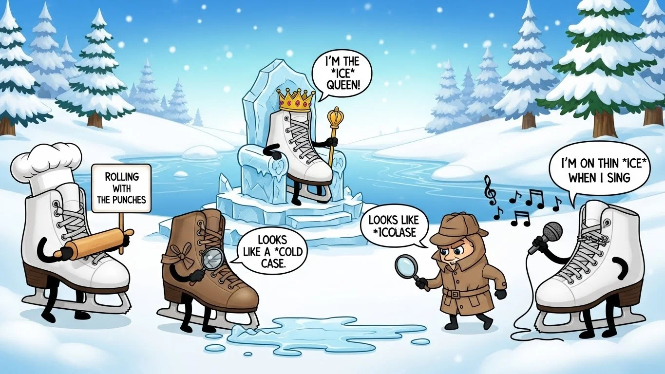 207+ Hilarious Skate Expectations Ice Skate Puns That Are Chill and ...