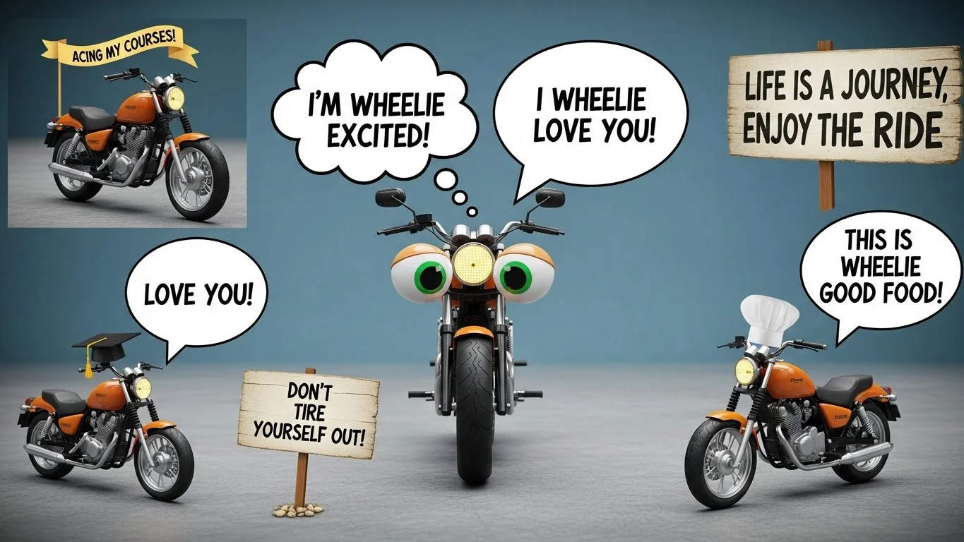 378+ Hilarious Motorcycle Puns That’ll Rev Up Your Laughs - Quickpun