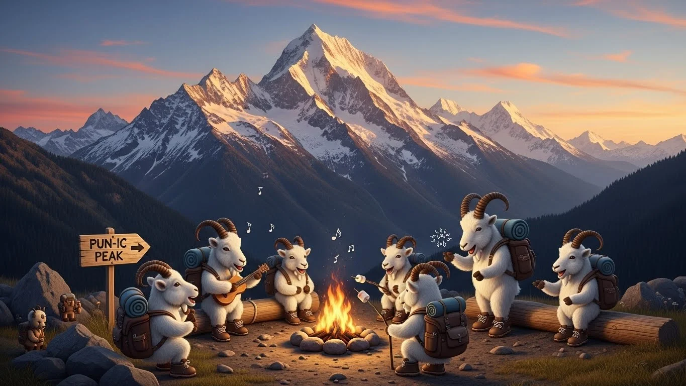 395+ Funny Mountain Puns & Hiking Jokes - Quickpun