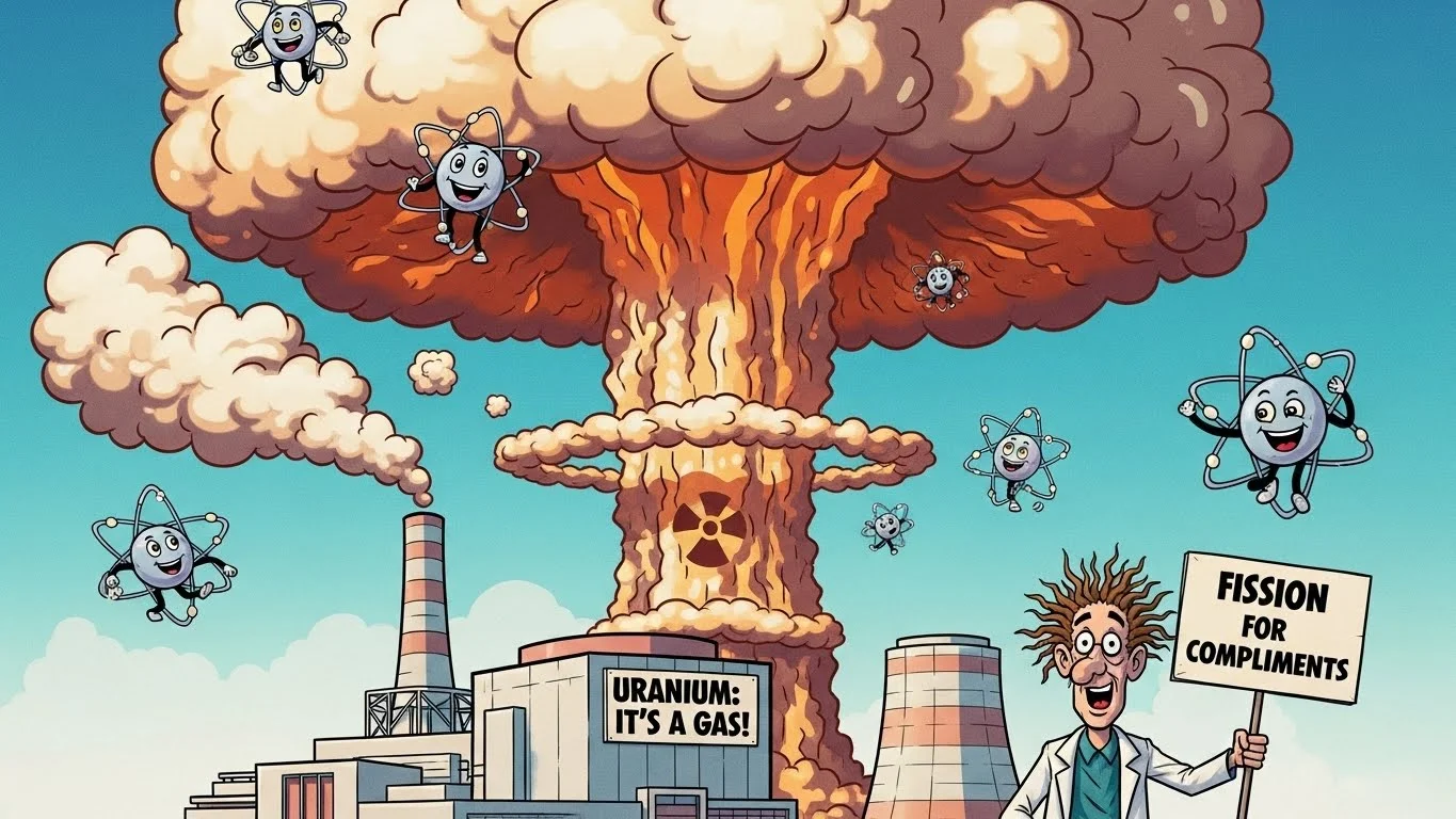287+ Nuclear Puns That Are Totally Radiating Humor - Quickpun