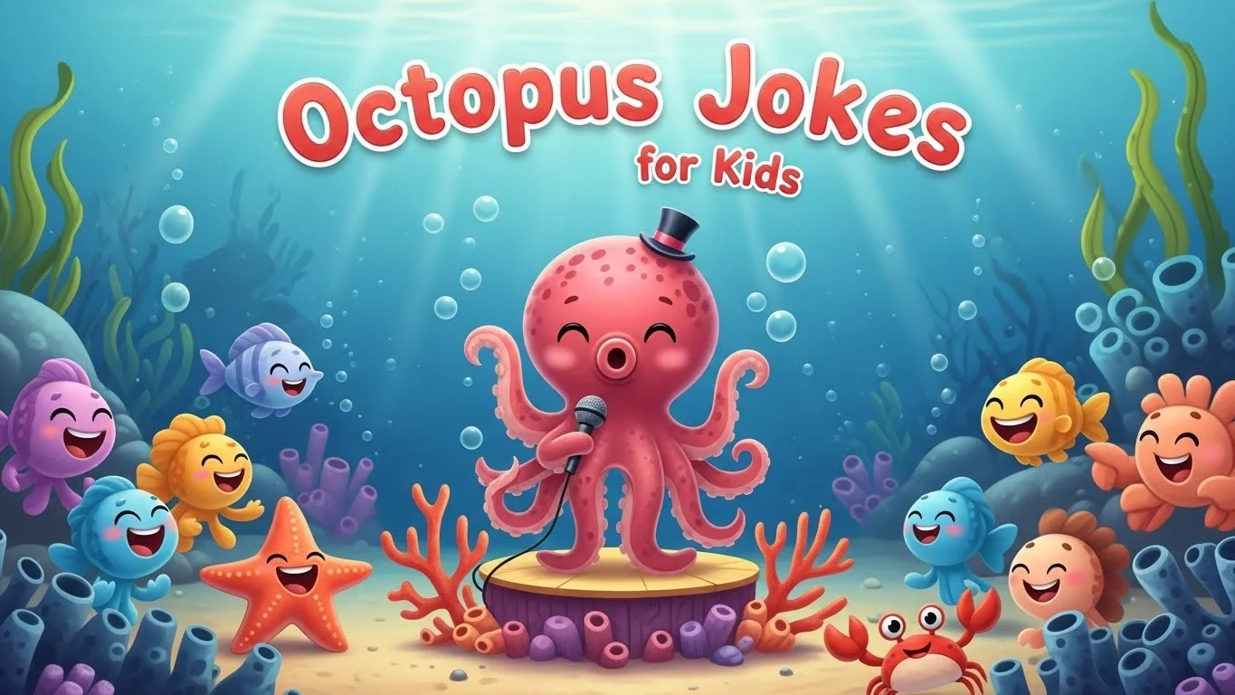 302+ Funny Octopus Jokes for Kids That Are Ink-redibly Hilarious - Quickpun