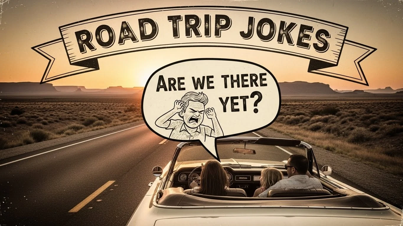 250+ Road Trip Jokes Funny Travel Humor for Long Drives - Quickpun