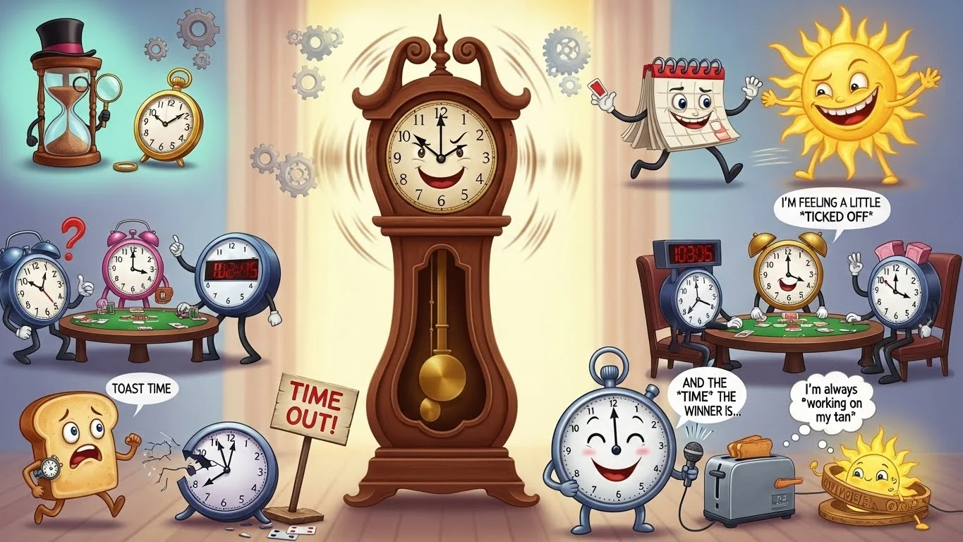 266+ Time Jokes to Make You Laugh Around the Clock Daily
